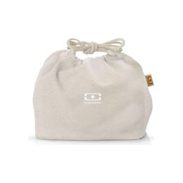 Monbento Lunchtasche "Pochette M" in Creme - (B)18 x (H)19 cm - 18% | Damen-outdoor-ausruestung