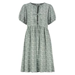 Sublevel Kleid in Gr&uuml;n/ Wei&szlig; - 60% | Gr&ouml;&szlig;e L | Damen-kleider