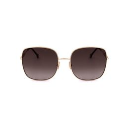Carolina Herrera Damen-Sonnenbrille in Braun/ Gold - 62% | Gr&ouml;&szlig;e 59 | Damen-brillen