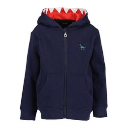Blue Seven Sweatjacke in Dunkelblau/ Rot - 56% | Gr&ouml;&szlig;e 92 | Kinder-sweatshirts-jacken