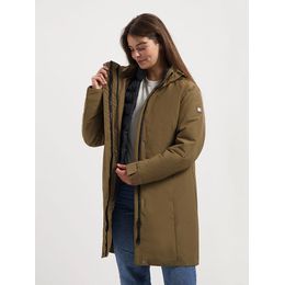 TRAVELIN' 3in1-Regenjacke in Khaki/ Schwarz - 73% | Gr&ouml;&szlig;e S | Damen-outdoorjacken