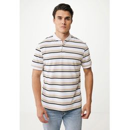 Mexx Shirt in Wei&szlig;/ Schwarz/ Beige - 57% | Gr&ouml;&szlig;e XXL | Herren-plussize