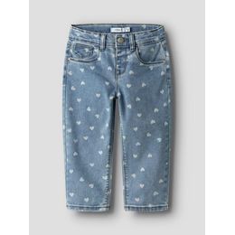 name it Jeans - Mom fit - in Blau - 36% | Gr&ouml;&szlig;e 128 | Kinderjeans
