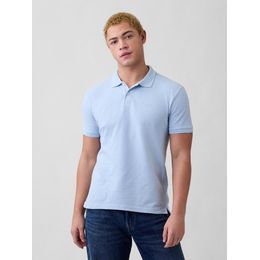 GAP Poloshirt in Hellblau - 51% | Gr&ouml;&szlig;e M | Herren-plussize