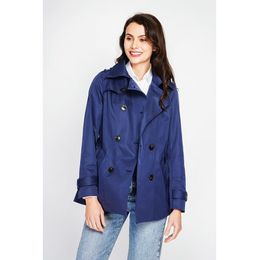 ASSUILI Trenchcoat in Blau - 75% | Gr&ouml;&szlig;e 38 | Damenjacken