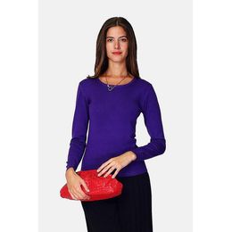 William de Faye Pullover in Lila - 67% | Gr&ouml;&szlig;e 40 | Damen-pullover-cardigans