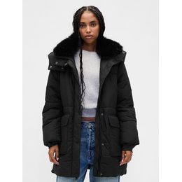 GAP Wintermantel in Schwarz - 80% | Gr&ouml;&szlig;e XXL | Damenjacken