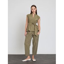 BGN Bluse in Khaki - 91% | Gr&ouml;&szlig;e 36 | Damen-blusen