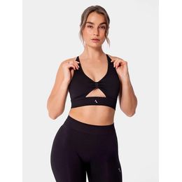 Carpatree Sport-BH "Eris" in Schwarz - 30% | Gr&ouml;&szlig;e XL | Damen-sportunterwaesche