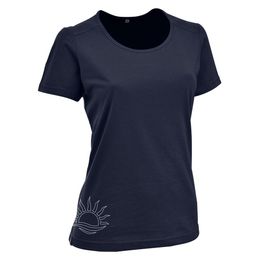 Maul Sport Funktionsshirt "Rhein" in Dunkelblau - 51% | Gr&ouml;&szlig;e 38 | Damen-outdoor-tops-shirts
