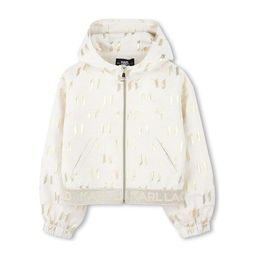 Karl Lagerfeld Kids Jacke in Wei&szlig; - 53% | Gr&ouml;&szlig;e 164 | Kinderjacken