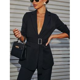 Milan Kiss Blazer in Schwarz - 72% | Gr&ouml;&szlig;e M | Damenjacken