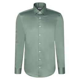 Seidensticker Hemd - Slim fit - in Salbei - 62% | Gr&ouml;&szlig;e 38 | Herren-plussize