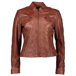 Buffalo Lederjacke in Camel - 77% | Gr&ouml;&szlig;e 36 | Damenjacken