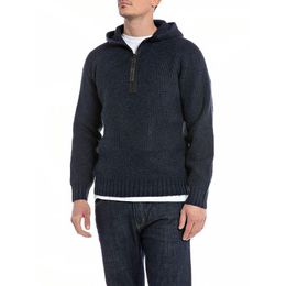 Replay Pullover in Dunkelblau - 63% | Gr&ouml;&szlig;e 3XL | Herren-plussize