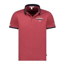 Geographical Norway Poloshirt "Kara" in Bordeaux - 73% | Gr&ouml;&szlig;e S | Herren-plussize