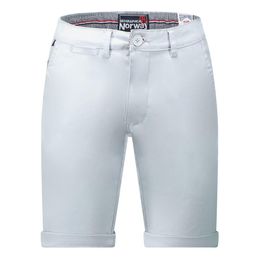 Geographical Norway Bermudas "Pacidor" in Hellblau - 68% | Gr&ouml;&szlig;e M | Herren-plussize