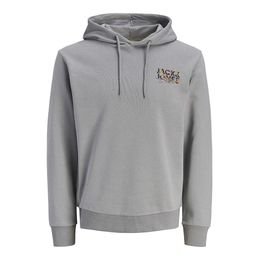 Jack & Jones Jack & Jones Hoodie "Geplas" in Grau - 55% | Gr&ouml;&szlig;e M | Herren-sweatshirts-jacken