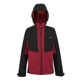 Regatta Softshelljacke "Hewitts" in Bordeaux - 80% | Gr&ouml;&szlig;e S | Herren-outdoorjacken