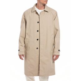 Replay Trenchcoat in Beige - 58% | Gr&ouml;&szlig;e L | Herrenjacken