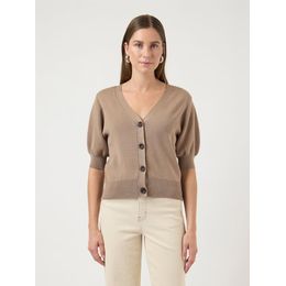 Y.A.S YAS Cardigan in Hellbraun - 50% | Gr&ouml;&szlig;e XS | Damen-pullover-cardigans