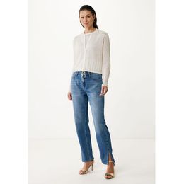 Mexx Cardigan in Wei&szlig; - 62% | Gr&ouml;&szlig;e L | Damen-pullover-cardigans