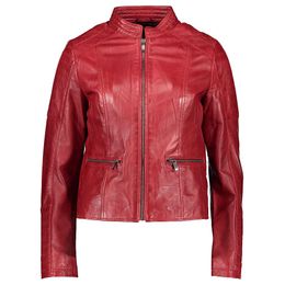 Buffalo Lederjacke in Rot - 77% | Gr&ouml;&szlig;e 34 | Damenjacken