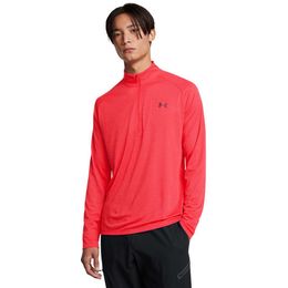Under Armour Funktionslongsleeve in Rot - 50% | Gr&ouml;&szlig;e L | Herren-sportshirts