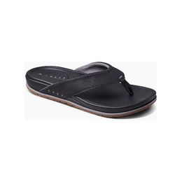 Reef Zehentrenner "Bonzer" in Schwarz - 30% | Gr&ouml;&szlig;e 43 | Herrensandalen