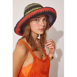 Lucky Bees Sonnenhut in Bunt - 68% | Damen-muetzen-caps