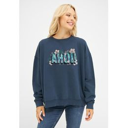 Derbe Sweatshirt in Dunkelblau - 58% | Gr&ouml;&szlig;e S/M | Damen-sweatshirts-jacken