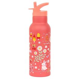a little lovely company Trinkflasche "Fun" in Pink - 500 ml - 15% | Kinder-austruestung-accessoires