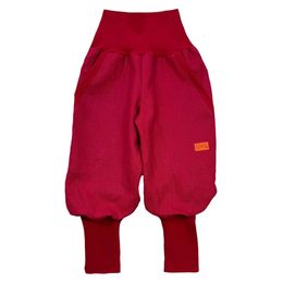 LiVi Leinen-Streetjogger "Leinen Lava Light" in Rot - 38% | Gr&ouml;&szlig;e 92/98 | Kinderhosen