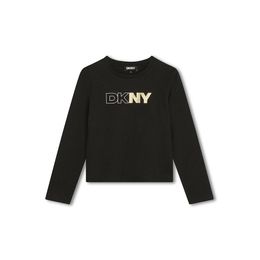 DKNY Longsleeve in Schwarz - 59% | Gr&ouml;&szlig;e 104 | Kinder-longsleeves