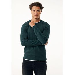 Mexx Pullover in Dunkelgr&uuml;n - 55% | Gr&ouml;&szlig;e XL | Herren-plussize