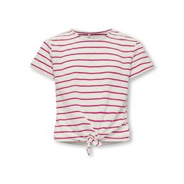 KIDS Only Shirt "Jana" in Creme/ Pink - 21% | Gr&ouml;&szlig;e 158/164 | Kinder-oberteile