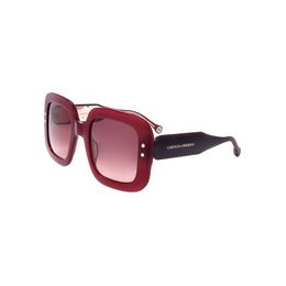 Carolina Herrera Damen-Sonnenbrille in Lila/ Rot - 68% | Gr&ouml;&szlig;e 52 | Damen-brillen