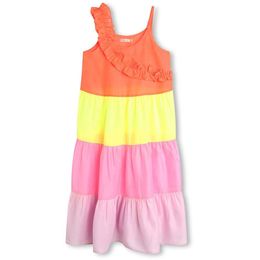 Billieblush Kleid in Orange/ Gelb/ Rosa - 64% | Gr&ouml;&szlig;e 92 | Kinderkleider