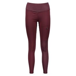 asics Trainingsleggings "Flexform" in Bordeaux - 65% | Gr&ouml;&szlig;e L | Damen-sporthosen