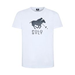 POLO SYLT Shirt in Wei&szlig; - 57% | Gr&ouml;&szlig;e S | Herren-plussize