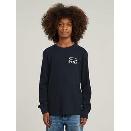 G-Star Raw G-Star Longsleeve in Dunkelblau - 53% | Gr&ouml;&szlig;e 140 | Kinder-longsleeves