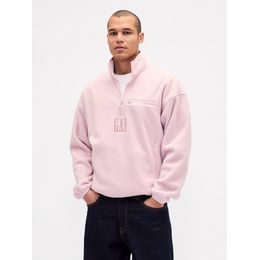 GAP Fleecepullover in Rosa - 68% | Gr&ouml;&szlig;e XXL | Herren-fleece