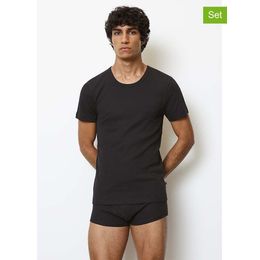 Marc O'Polo Marc O ́Polo 2er-Set: Shirts in Schwarz - 41% | Gr&ouml;&szlig;e L | Herren-plussize