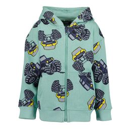 Blue Seven Sweatjacke in T&uuml;rkis - 56% | Gr&ouml;&szlig;e 98 | Kinder-sweatshirts-jacken