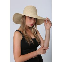 Lucky Bees Sonnenhut in Beige - 66% | Damen-muetzen-caps