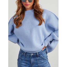 Milan Kiss Pullover in Hellblau - 66% | Gr&ouml;&szlig;e L | Damen-pullover-cardigans