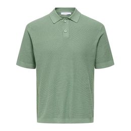 Only & Sons ONLY & SONS Poloshirt "Tony" in Gr&uuml;n - 33% | Gr&ouml;&szlig;e L | Herren-plussize