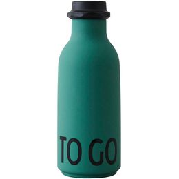 Design Letters Trinkflasche "To Go" in Gr&uuml;n - 500 ml - 30% | Damen-outdoor-ausruestung