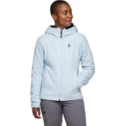 Black Diamond Funktionsjacke "First Light 1.0" in Hellblau - 73% | Gr&ouml;&szlig;e L | Damen-outdoorjacken
