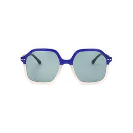 ISABEL MARANT &Eacute;TOILE Damen-Sonnenbrille in Blau-Creme/ Grau - 74% | Gr&ouml;&szlig;e 55 | Damen-brillen